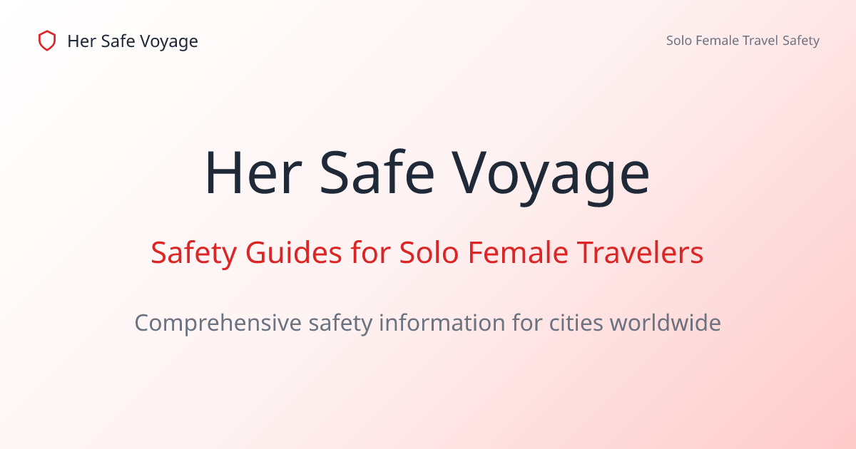 Safe Voyage Directory for Solo Female Travelers | Her Safe Voyage | Her ...